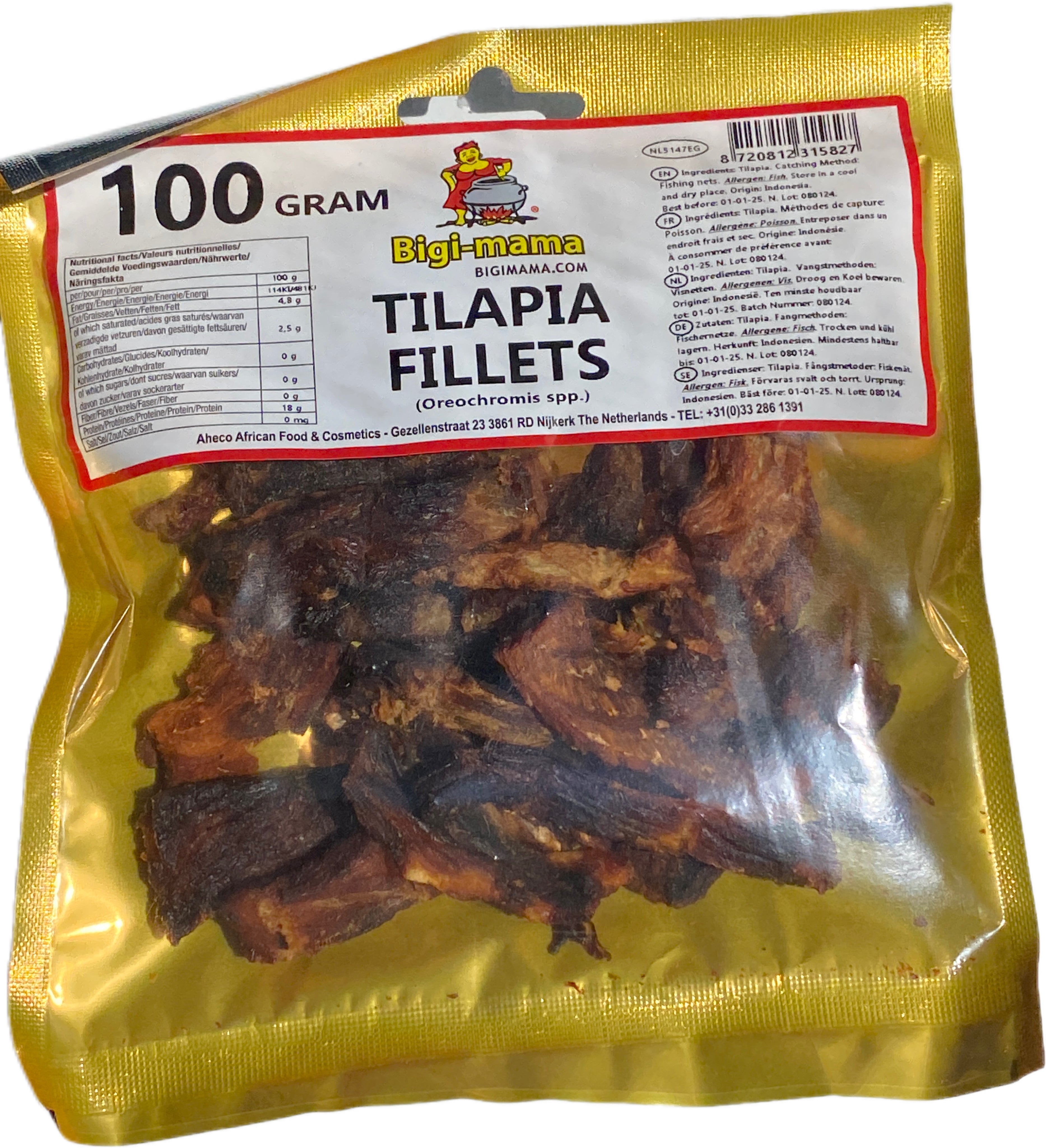 Tilapia Fish Fillets - 100g– Favy African Market