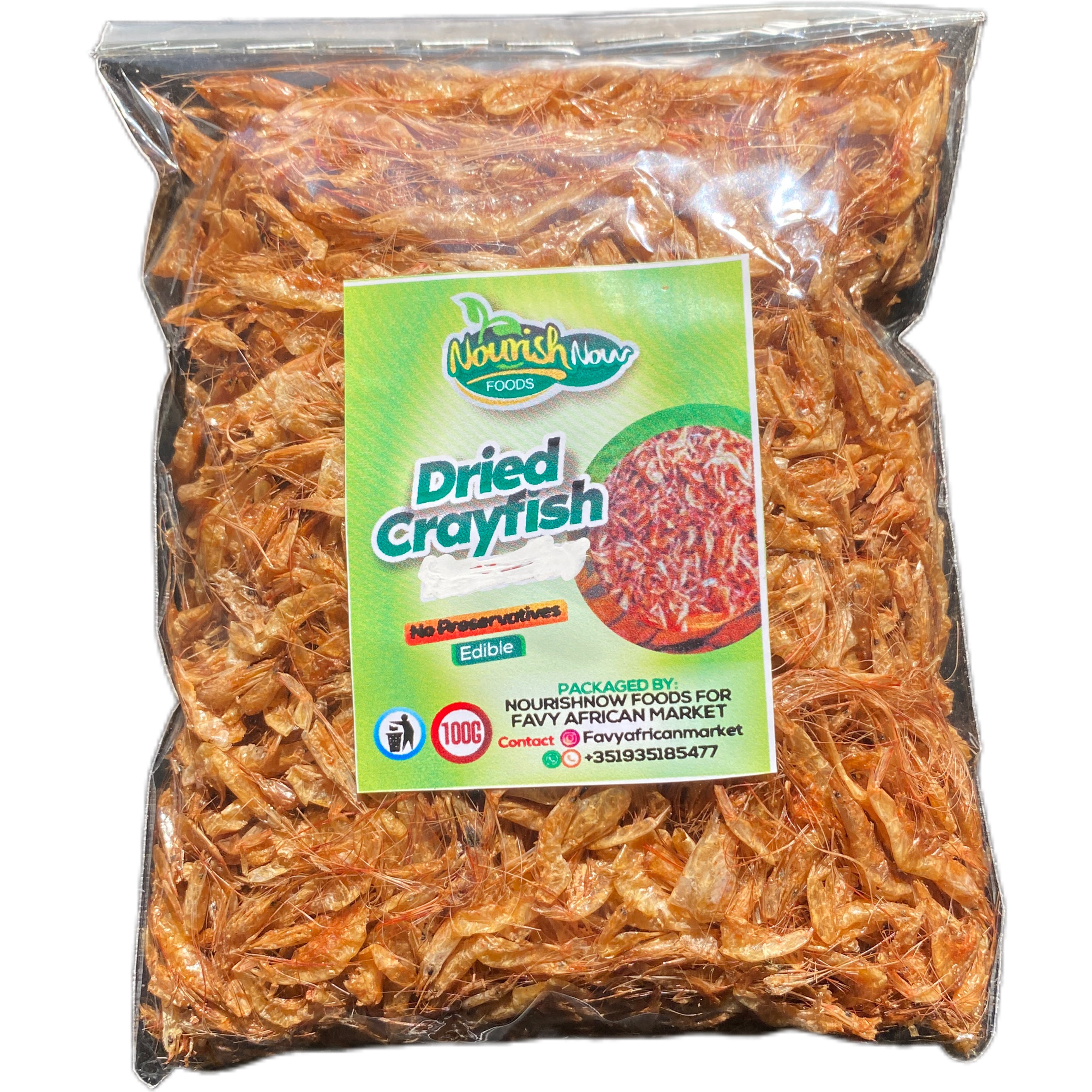 Oron crayfish (whole) - 100g– Favy African Market